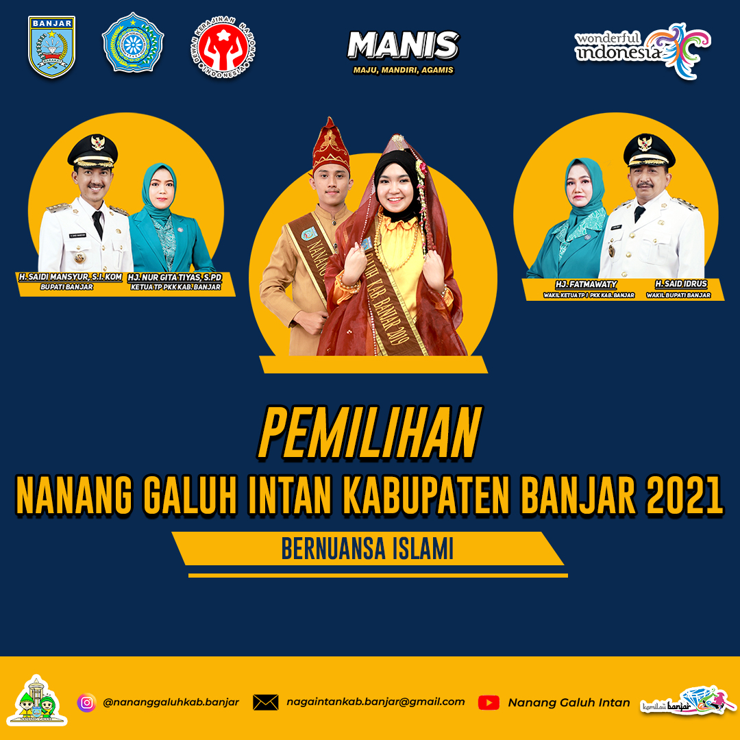 Pemilihan Nanang Galuh Intan Kabupaten Banjar 2021 – Pemerintah ...