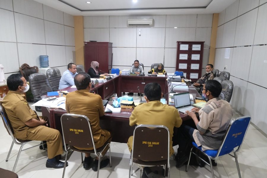 Rapat Dengar Pendapat Komisi I Pemerintah Kabupaten Banjar