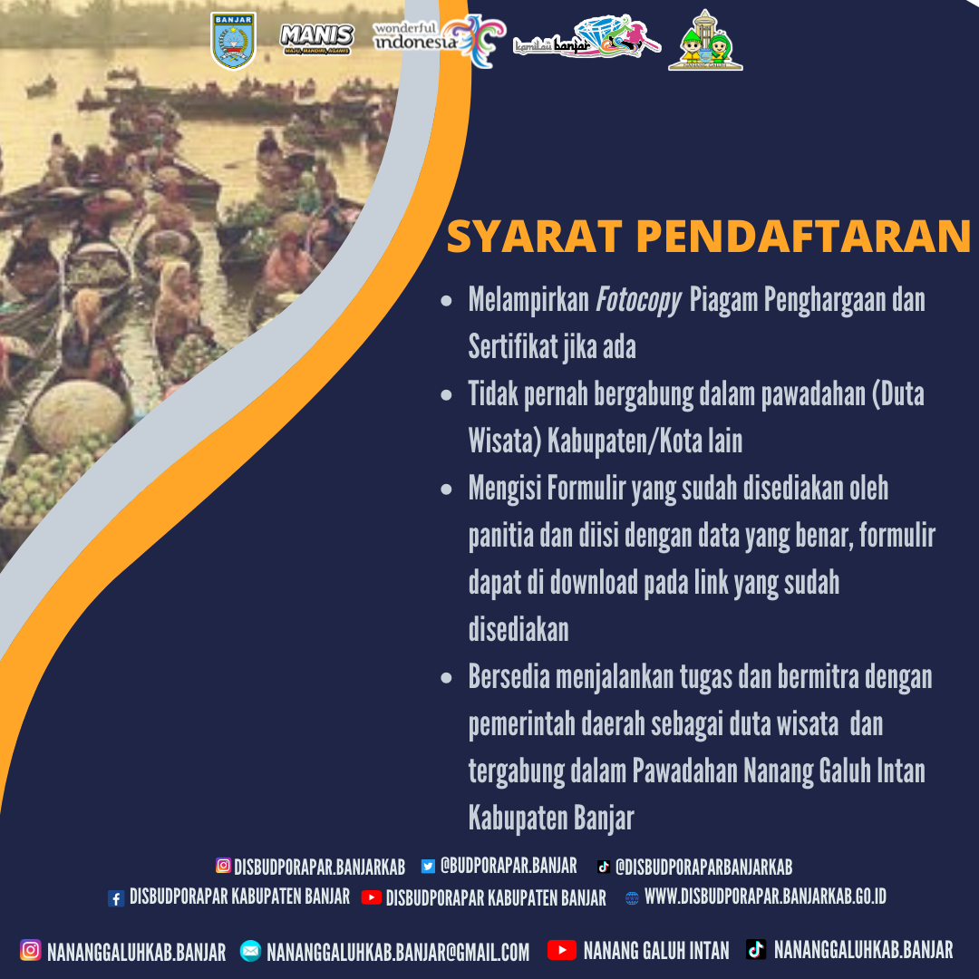Pengumuman Pemilihan Nanang Galuh Intan Kabupaten Banjar 2022 ...