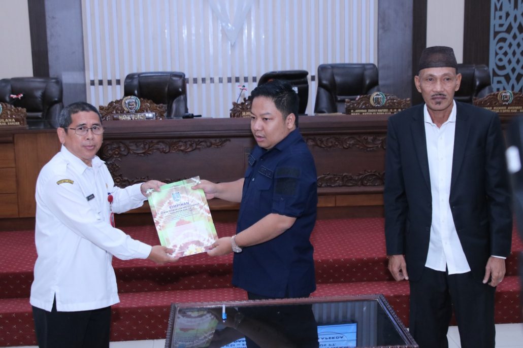 Penyampaian LKPJ Bupati Banjar Tahun 2022 – Pemerintah Kabupaten Banjar