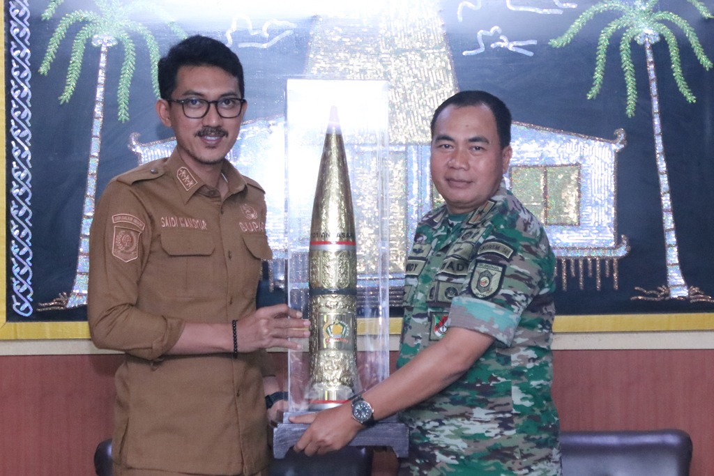 Danrem 101 Antasari Pamit – Pemerintah Kabupaten Banjar